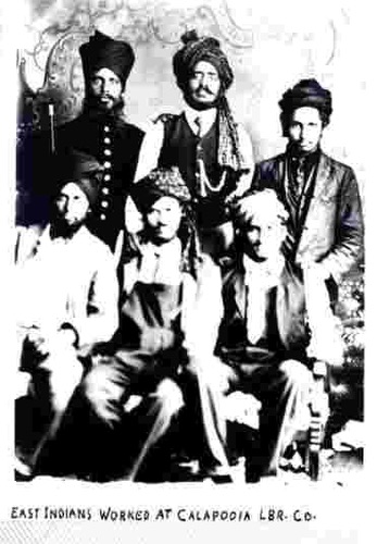 East Indian workers at Calapooia Lumber Company | SAADA